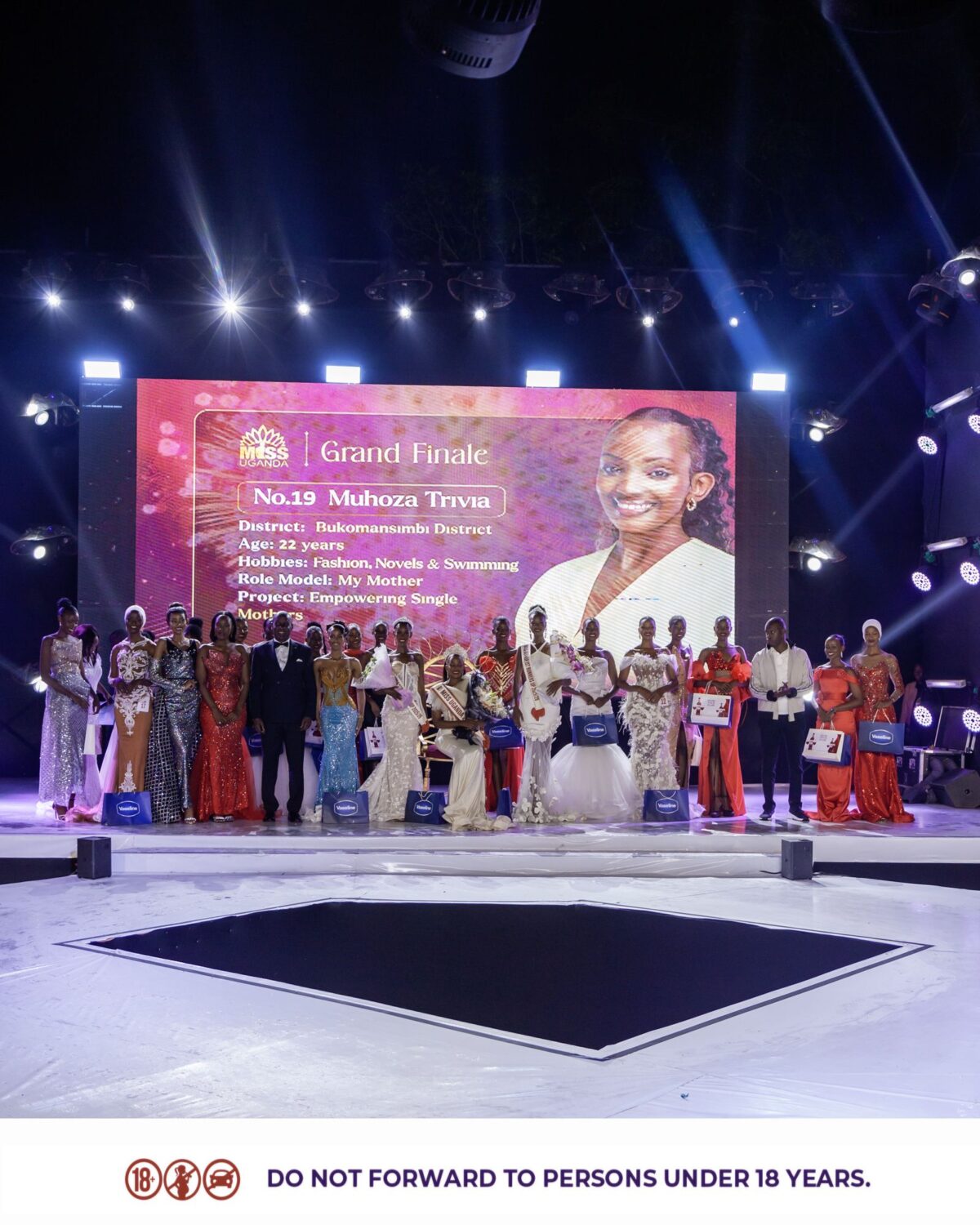 Muhoza Trivia Elle Wins Miss Uganda 2025–26 In White Glamour